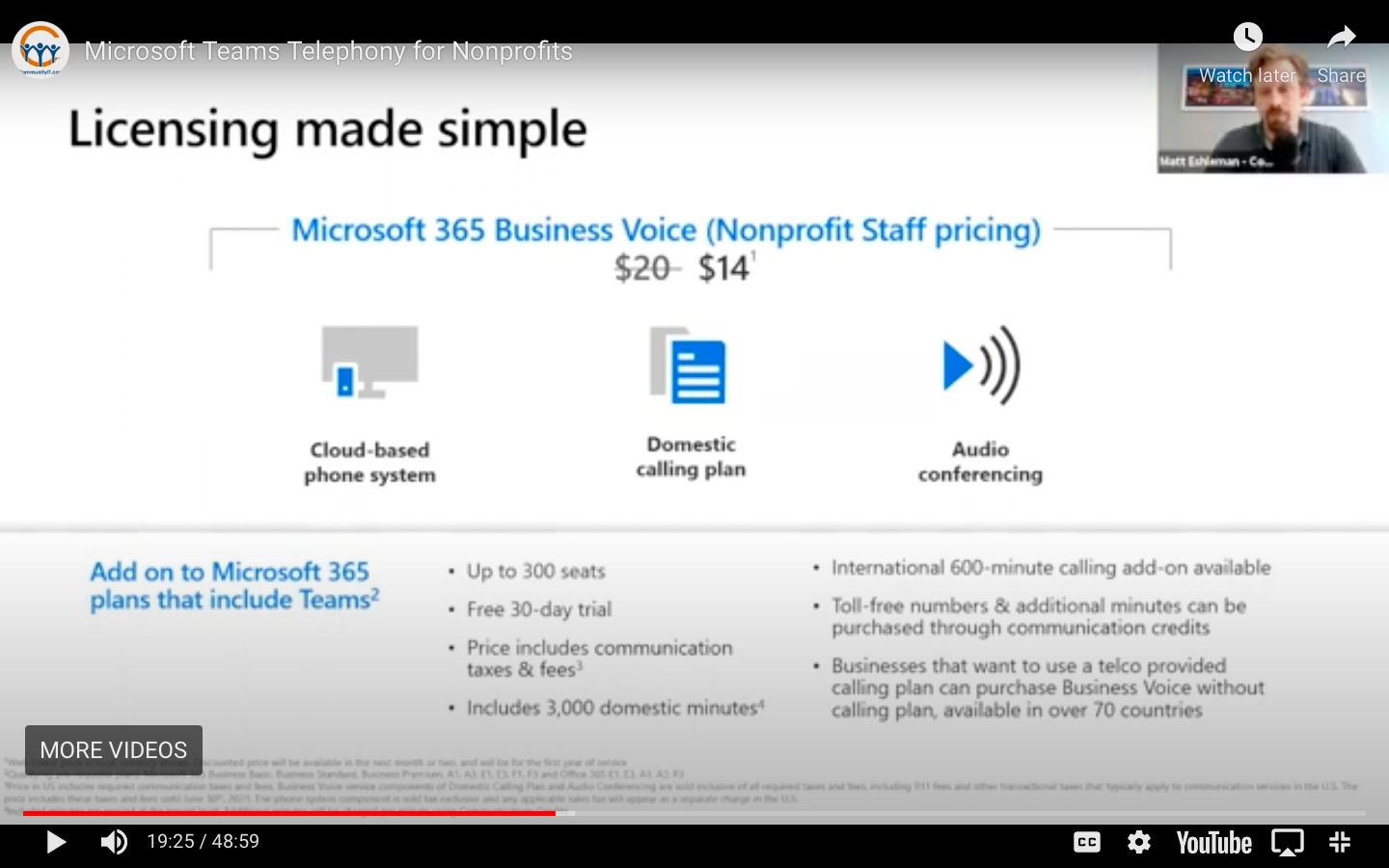 Video: Microsoft Teams Telephony for Nonprofits