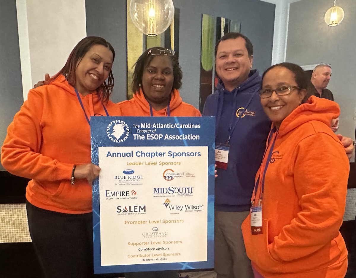 Blog: Community IT Attends ESOP Conference Mid-Atlantic/Carolinas