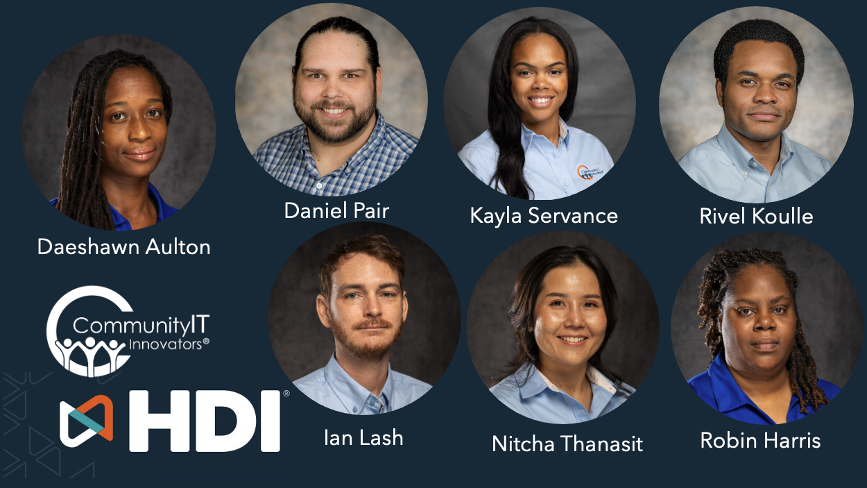 Blog: HDI Certifies Onsite Support Team of Community IT